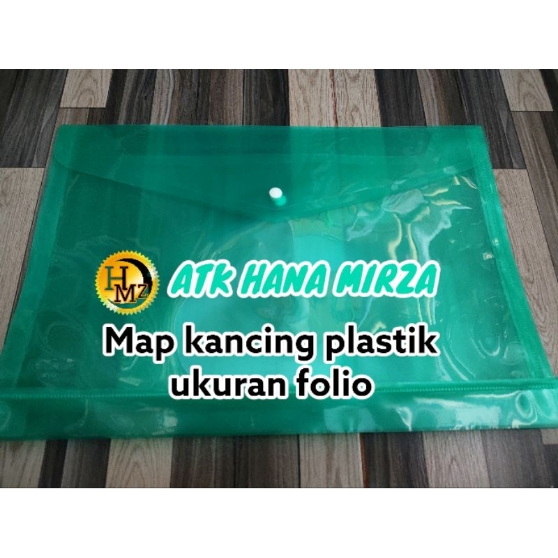 Jual Map kancing plastik/map tali ukuran folio | Shopee Indonesia