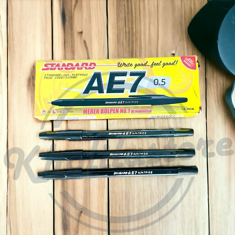 Jual Pulpen Standard AE7 Alfatip 0.5mm isi 12 pcs | Shopee Indonesia
