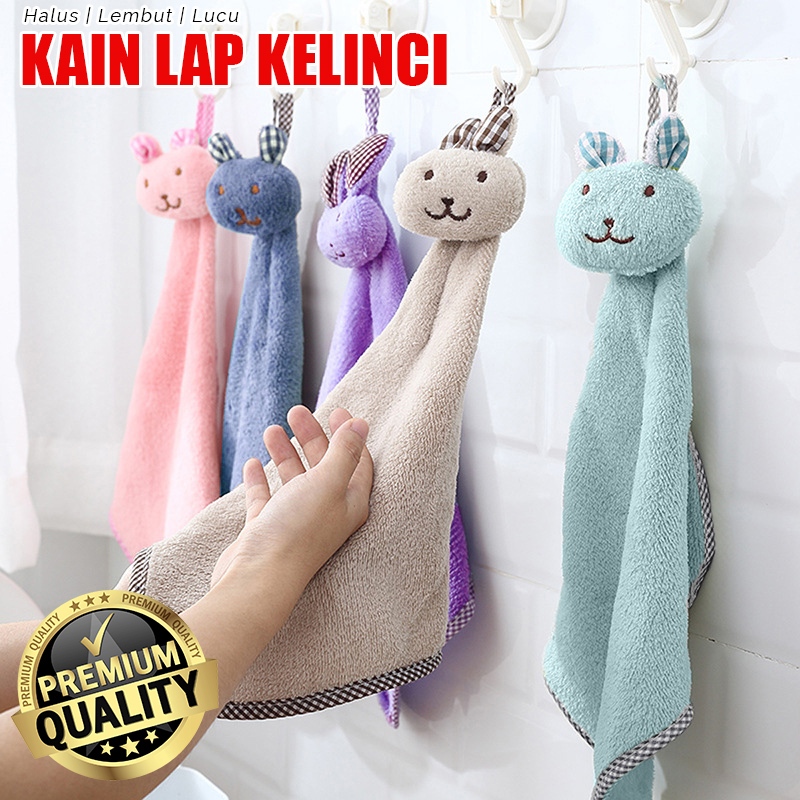 Jual Lap Tangan / Handuk Tangan Microfiber Model Gantung / Lap Tangan ...
