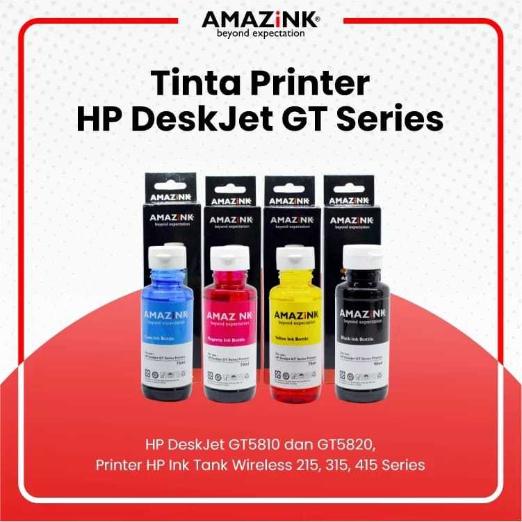 Jual Tinta Amazink untuk printer HP series | Shopee Indonesia