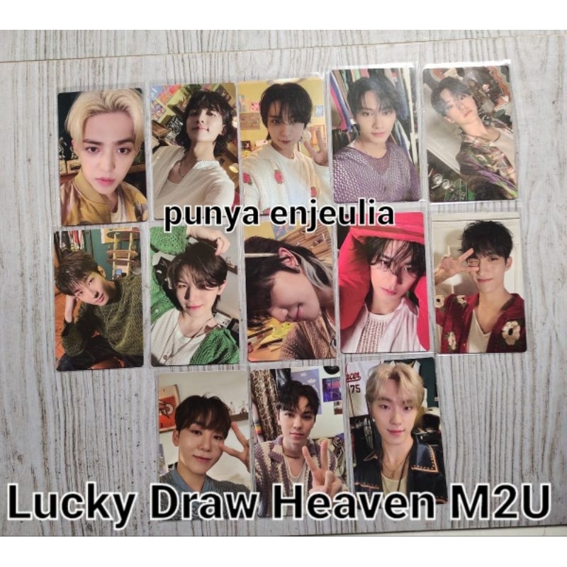 Jual Lucky Draw Seventeen - Seventeenth Heaven M2U Record Scoups Jeonghan Joshua Jun Hoshi ...