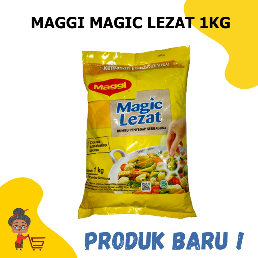 Jual MAGGI MAGIC LEZAT 1KG / MAGGI MAGIC LEZAT / MAGGI / MAGIC LEZAT ...