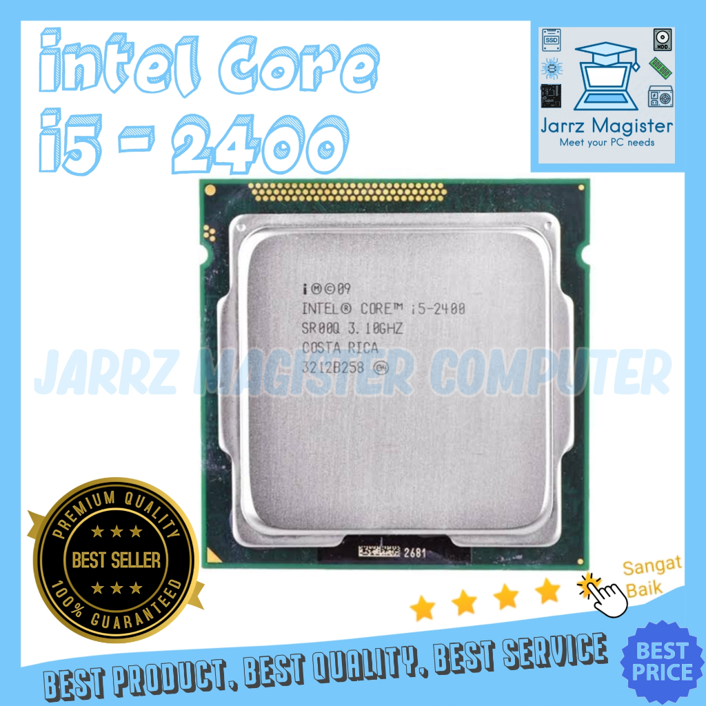 Jual Processor Intel core i5 2400 soket 1155 | Processor i5 Gen 2 LGA 1155 | Shopee Indonesia