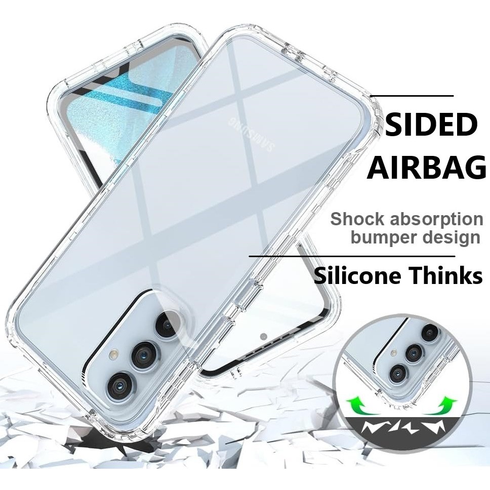 Jual BARU AIRBAG SIDED Case CLEAR SAMSUNG A16 A54 A34 A24 A14 M14 A73 A53 A33 A32 A13 A32 A05 ...