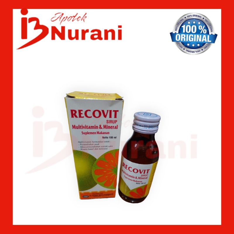 Jual RECOVIT 100 ML | Shopee Indonesia