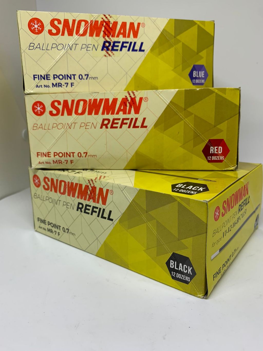 Jual [LUSIN] ISI BALLPOINT / REFILL PULPEN V1, V2, V6, BP-7 & S1 - 0.6 ...