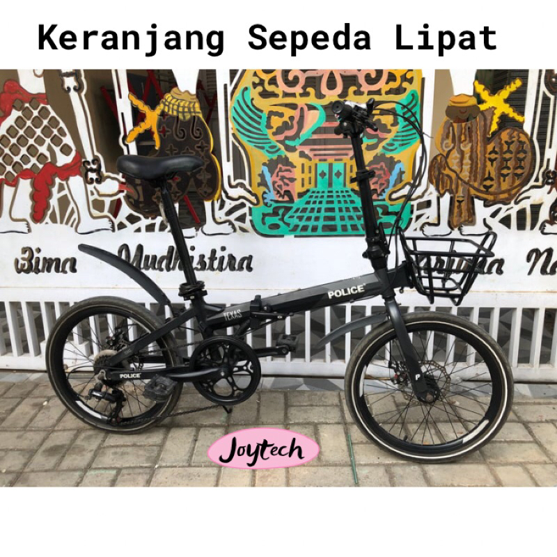 Jual (Promo 12.12) Keranjang Sepeda Lipat Front Rack Depan Rack Sepeda ...