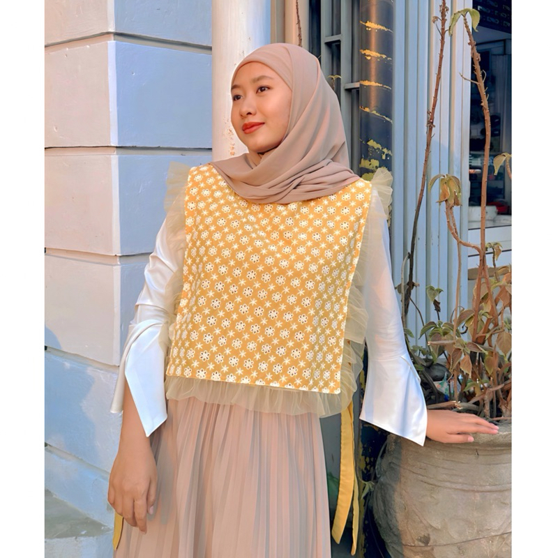 Jual Vest Candy Rompi Cewek Korean Style Outfit Remaja Kekinian Katun ...