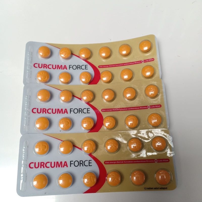 Jual Curcuma Force Tablet (1 strip isi 12 tablet) | Shopee Indonesia