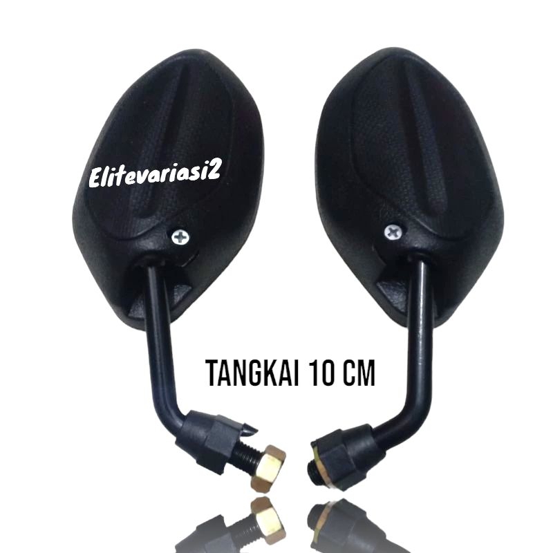 Jual Spion Motor Honda Beat Mini Hitam (2pcs) | Shopee Indonesia