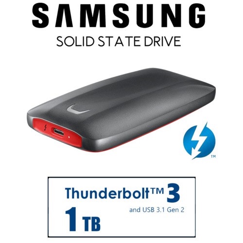Jual SAMSUNG X5 1TB Thunderbolt 3 Portable SSD | Shopee Indonesia