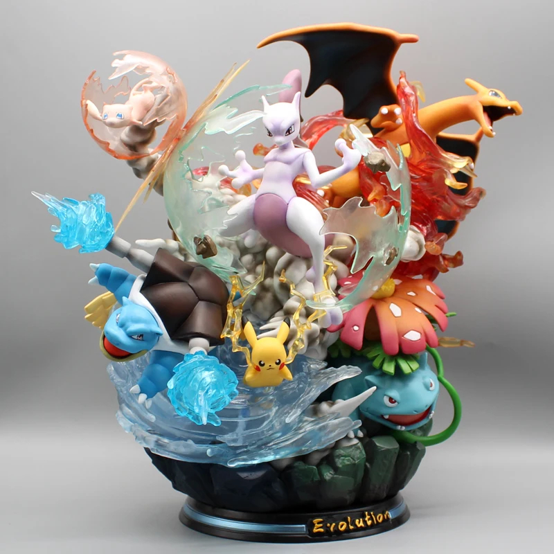 Jual Statue Pokemon Evolution Figure Mewtwo Counterattack GK STUDIO ...