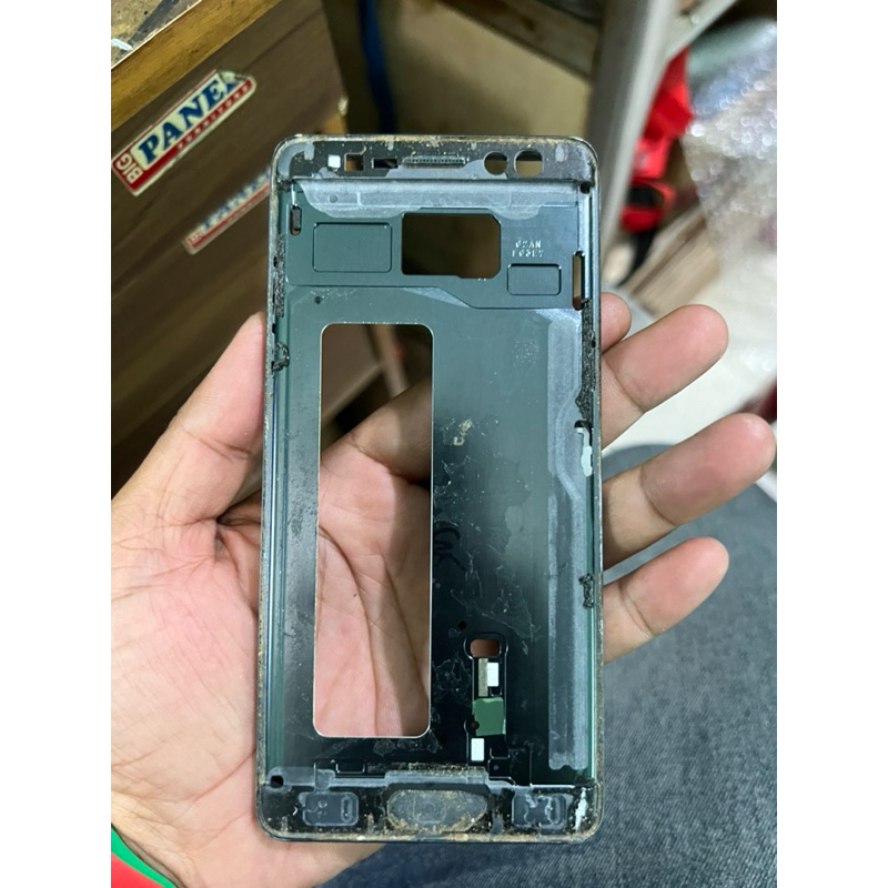Jual FRAME LCD TULANG BEZZEL SAMSUNG NOTE FE N935F ORIGINAL COPOTAN ...