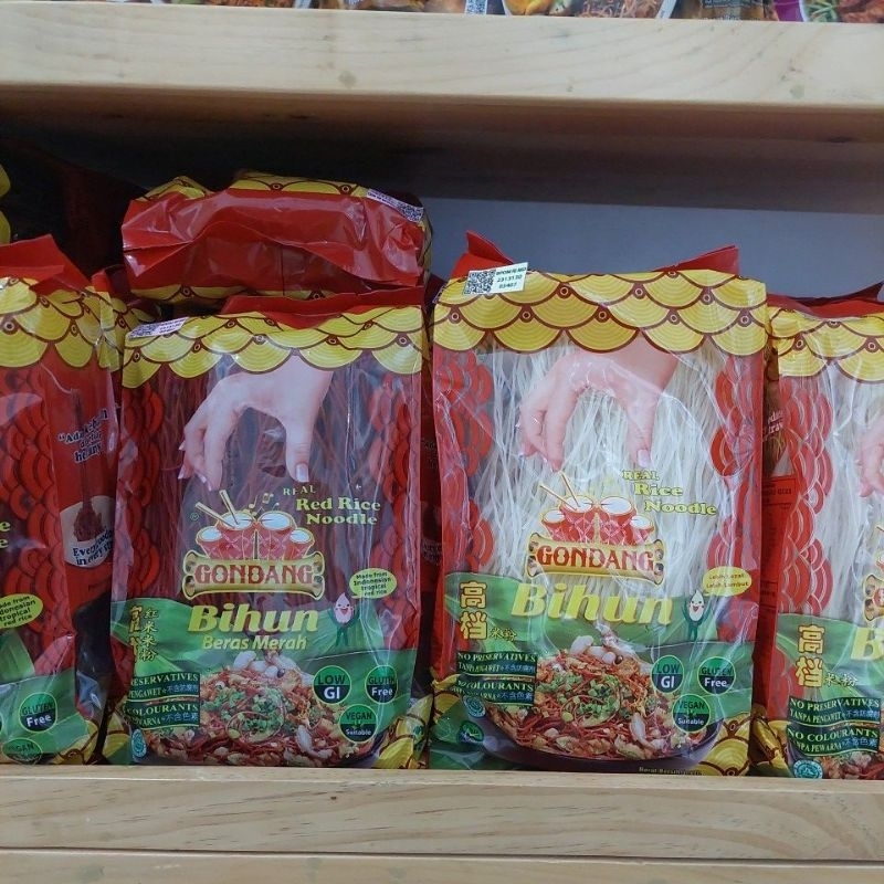 Jual Bihun Beras Merah dan Beras Putih Tanpa Pewarna, Tanpa Pengawet ...