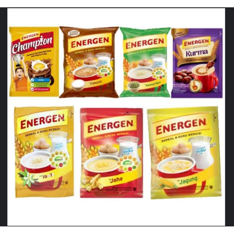 Jual Energen 6 varian rasa | Shopee Indonesia
