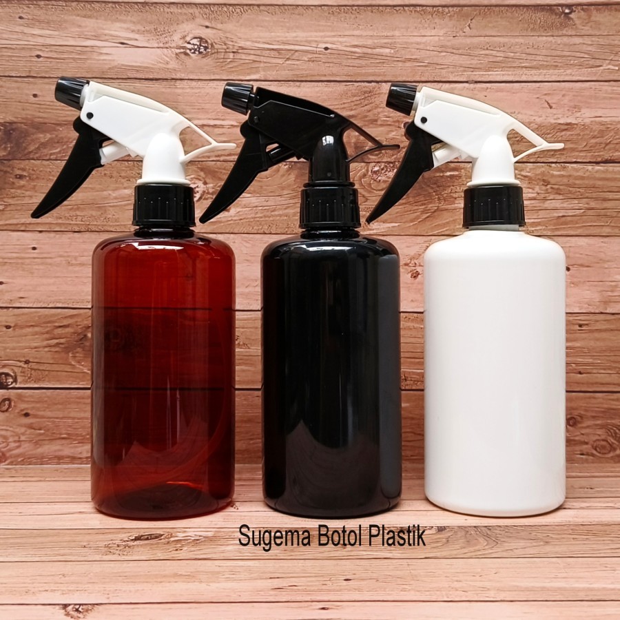 Jual Botol Spray 500ml Hitam Big Triger Spray Tembak / Botol Spray ...
