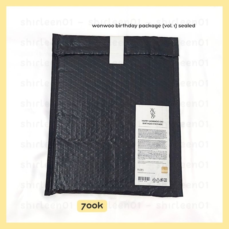 Jual [booked] SEVENTEEN MERCH BIRTHDAY PACKAGE WONWOO VOL 1 SEALED | Shopee Indonesia