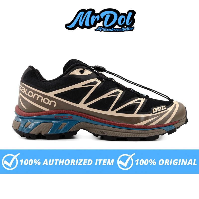 Jual Salomon XT-6 Black / Falcon / Cow Hide | Shopee Indonesia