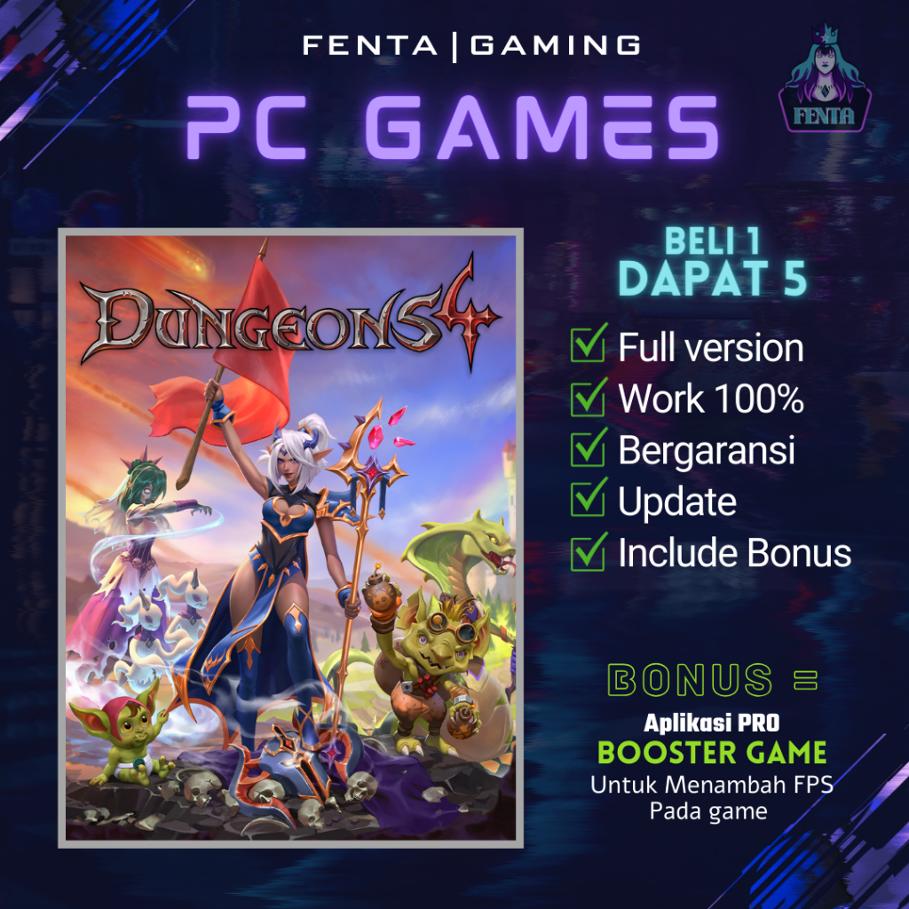 Jual DUNGEONS 4 DELUXE EDITION - GAME PC - GAME LAPTOP | Shopee Indonesia
