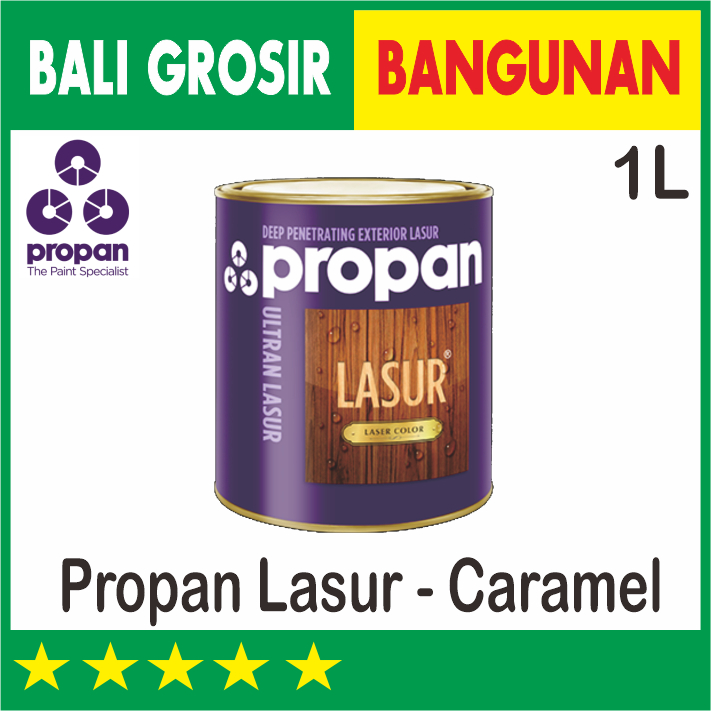 Jual CARAMEL ULTRAN LASUR PROPAN POLITUR EXTERIOR KAYU EL-501 | Shopee ...