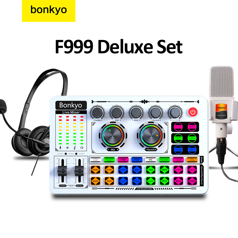 Jual 【Bonkyo】F999 & X70 SoundCard Bluetooth compatible External ...