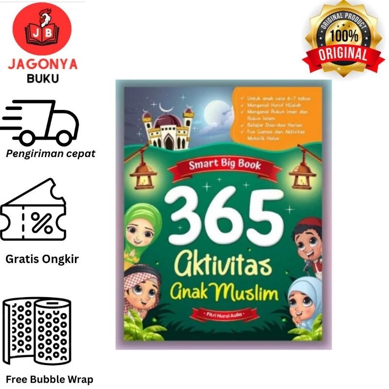 Jual Buku Smart Big Book - 364 Aktivitas Anak Muslim | Shopee Indonesia