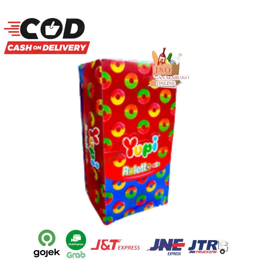 Jual (JURAGAN) Permen YUPI All Varian Rasa Isi 24 Pcs Per Box Baby Bear ...