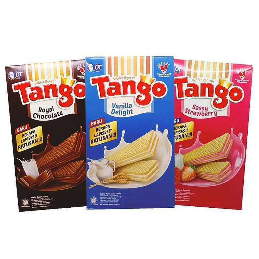 Jual Tango Wafer Royal Chocolate 5 g Isi 20 pcs / box | Shopee Indonesia
