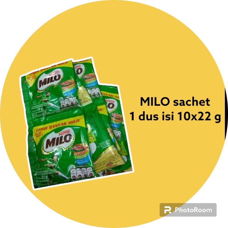 Jual Milo Sachet 1 Dus (10 x 22 g) | Shopee Indonesia