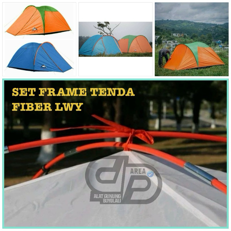 Jual Set frame rangka tenda LWY rangka tenda bingkai tenda camping ...
