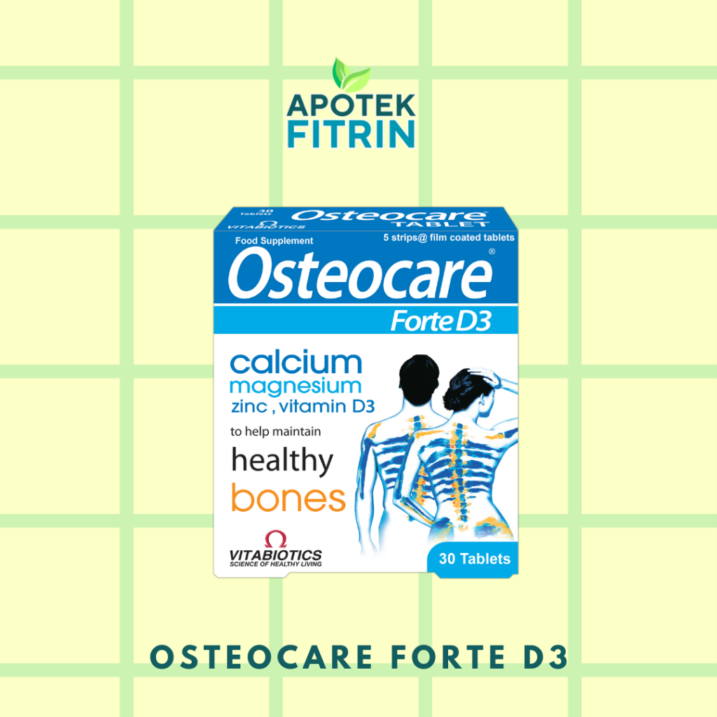 Jual OSTEOCARE FORTE D3 STRIP 6 TABLET | Shopee Indonesia