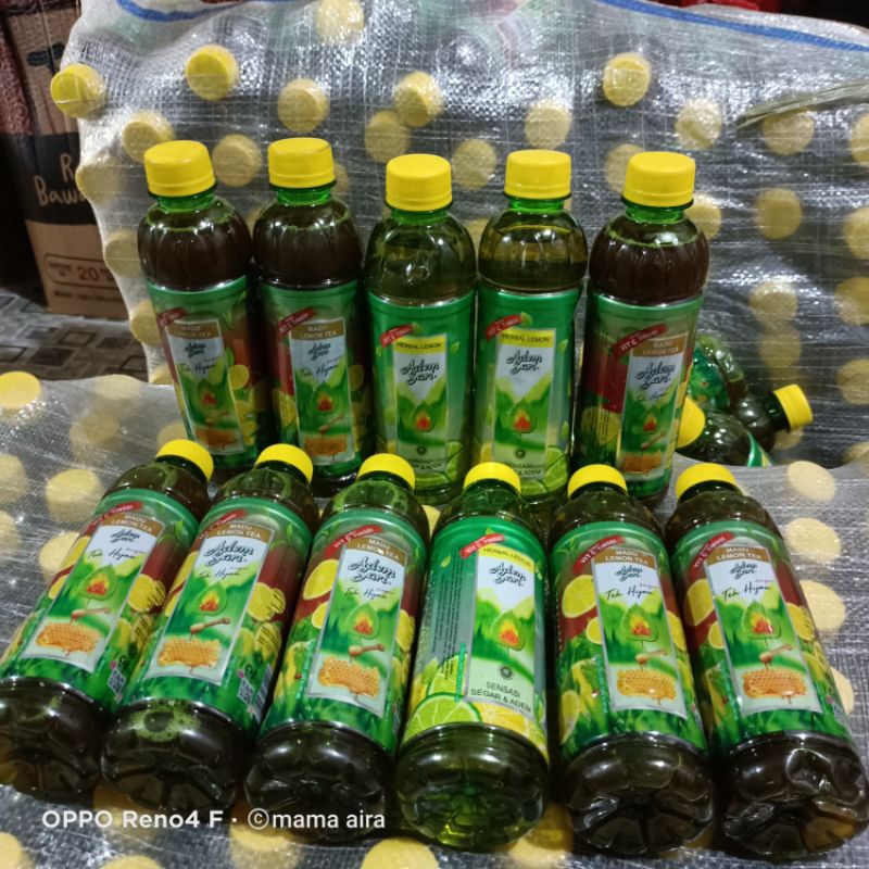 Jual adem sari ching ku madu lemon dan lemon 350ml paket isi 3 botol ...