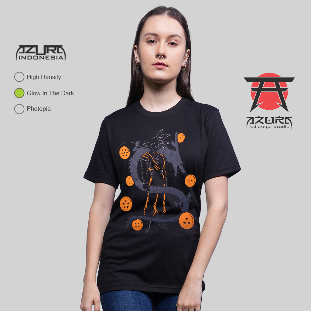Jual Azura Indonesia Tshirt Anime Dragon ball 7 Bola Naga Character ...