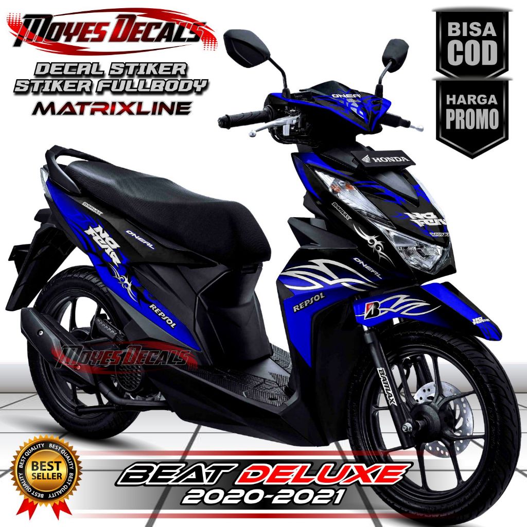 Jual Stiker beat deluxe Full Body - Decal Stiker Variasi Beat Motip ...