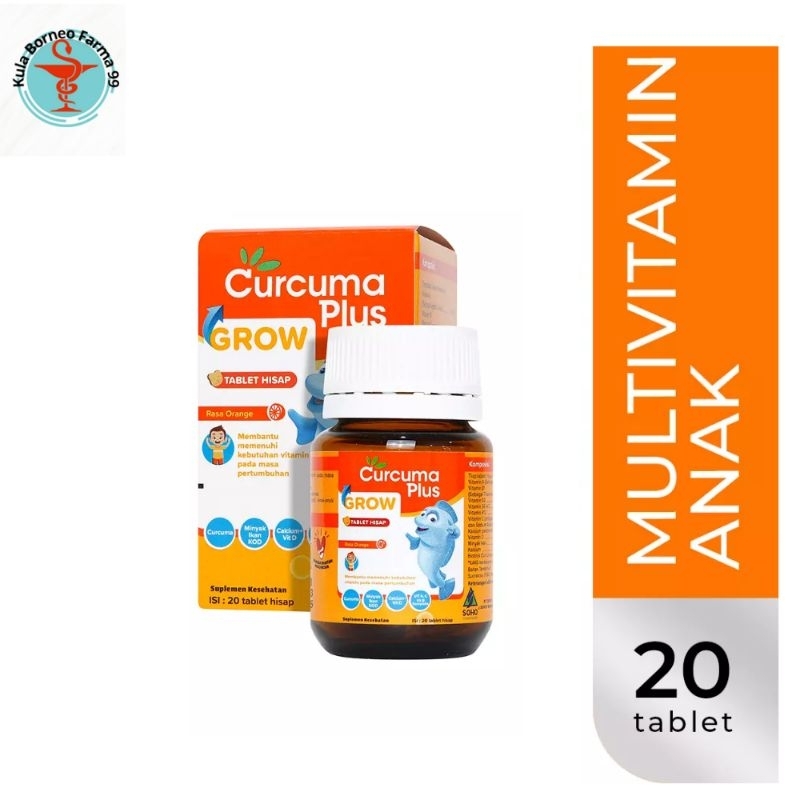 Jual Curcuma Plus Grow Tablet | Shopee Indonesia