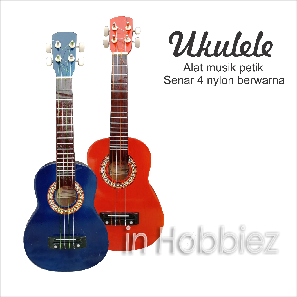 Jual UKULELE/UKULELE SENAR 4/ KENTRUNG/GITAR KECIL/ GITAR ANAK/ GITAR ...
