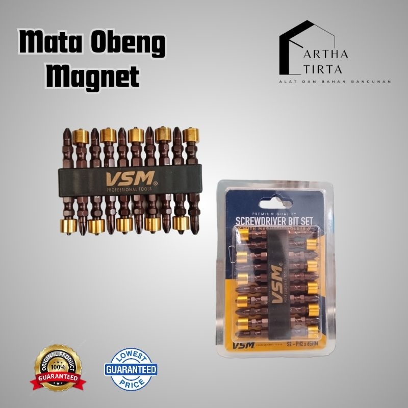 Jual Mata Obeng Angin Magnet PH2x65 / Mata Bor Obeng Magnet / Magnetic ...