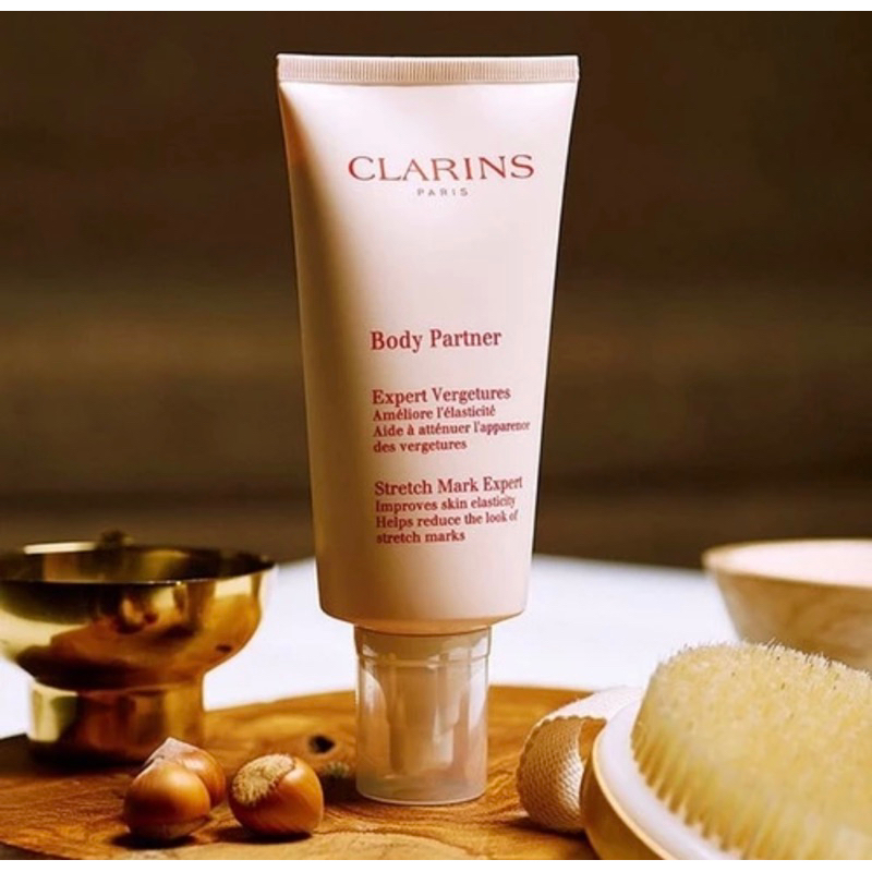 Jual Clarins Body Partner Stretch Mark Expert Cream 175ml | Shopee ...