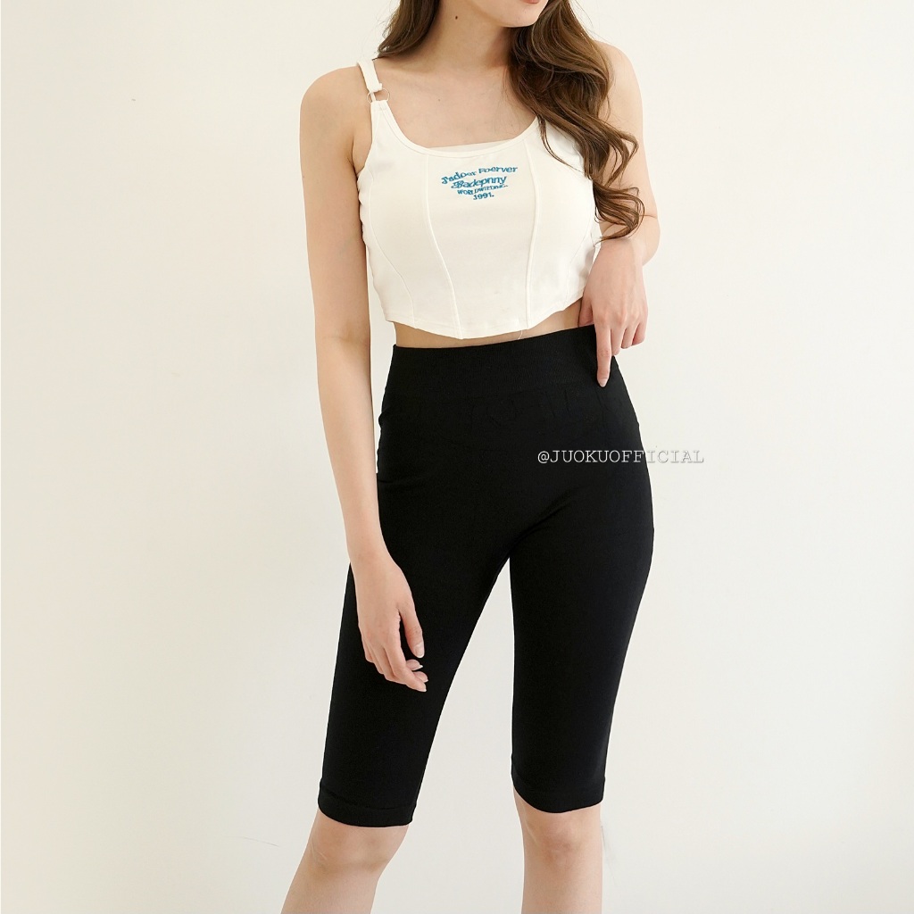 Jual Celana Legging HW Polos / Legging Hitam Premium / Legging HW ...