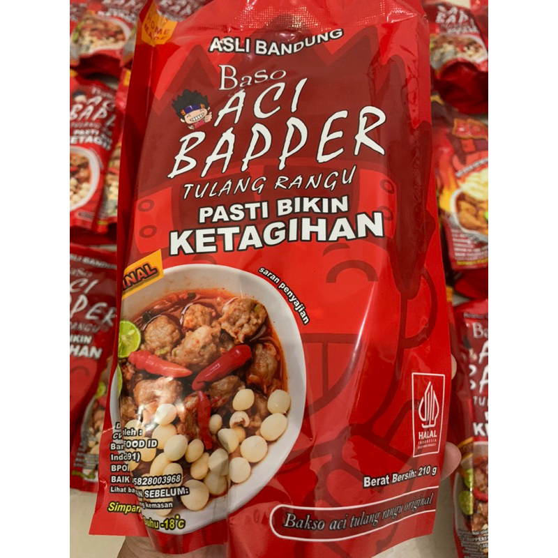 Jual Baso Aci BAPPER TULANG RANGU (READY EXP 11 FEB 2024) | Shopee ...