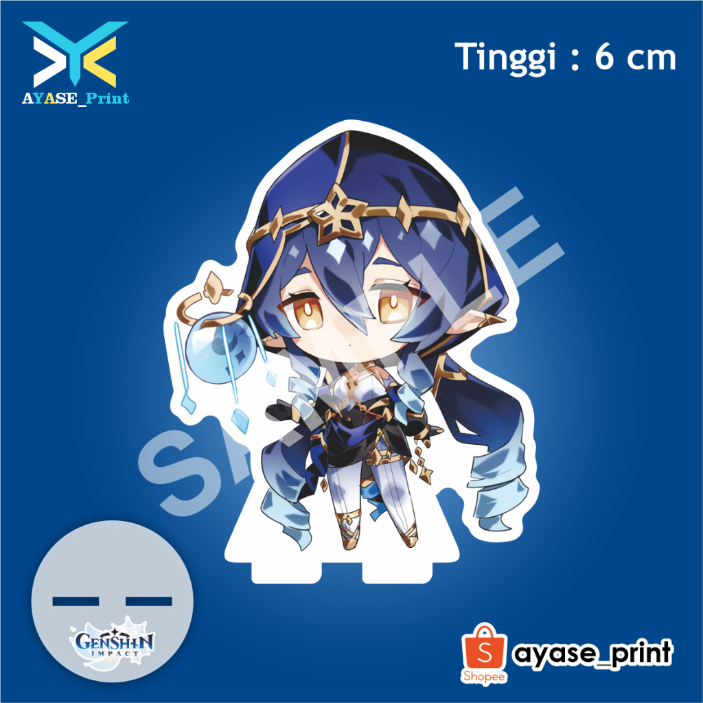 Jual Standee Akrilik Mini GENSHIN IMPACT CHIBI SUMERU KARAKTER | Aether ...
