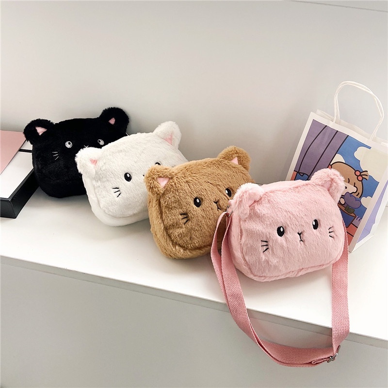 Jual Tas Anak Model Kucing Kelinci Mini Tas Selempang Kepala Tikus ...