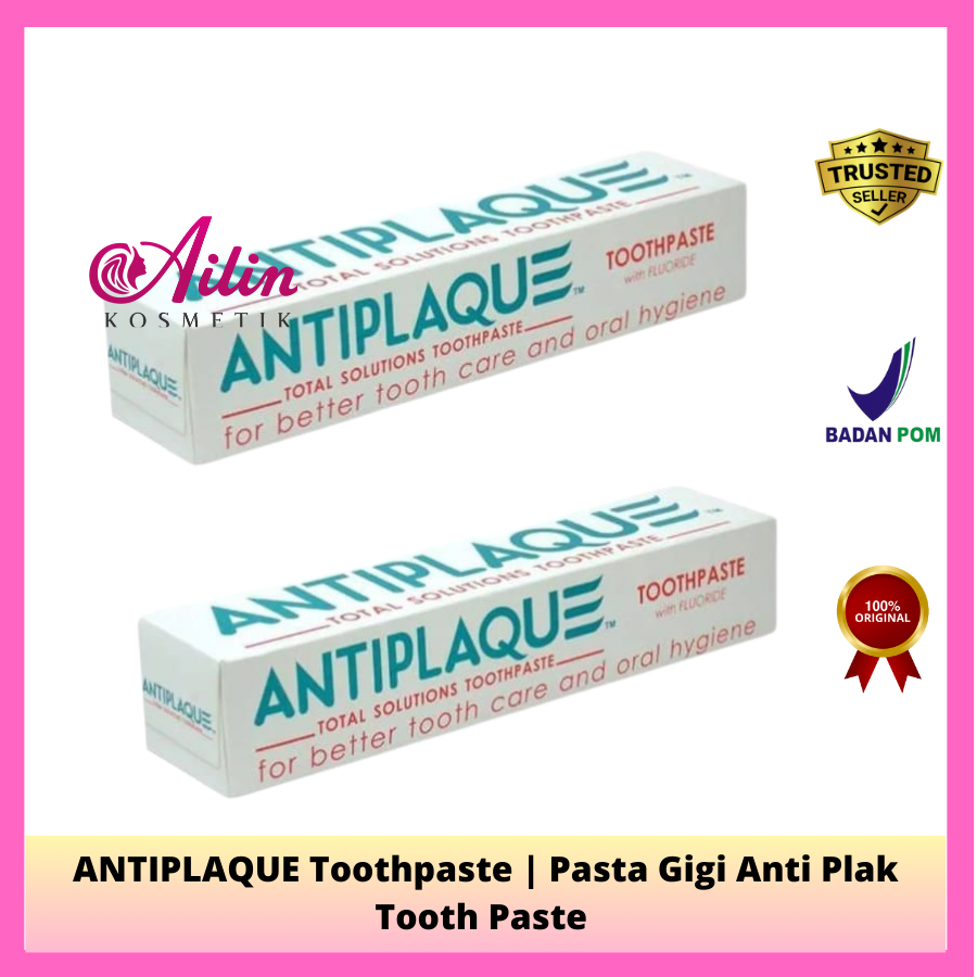 Jual AiLiN ANTIPLAQUE Toothpaste | Pasta Gigi Anti Plak Tooth Paste ...