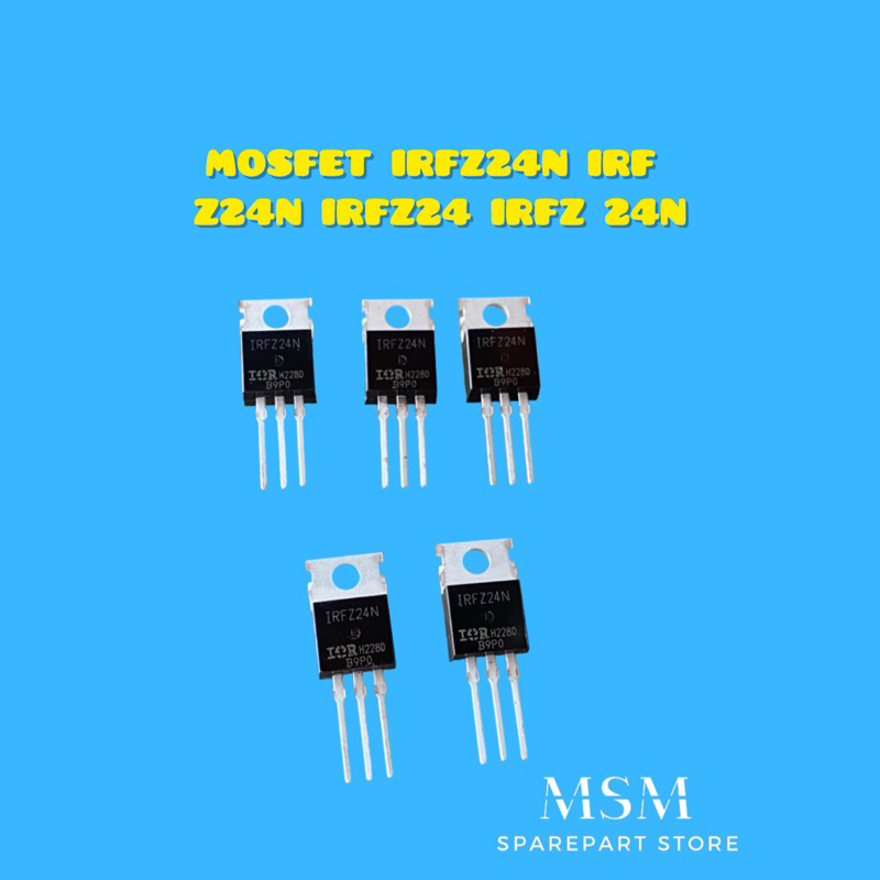 Jual MOSFET IRFZ24N IRF Z24N IRFZ24 IRFZ 24N | Shopee Indonesia
