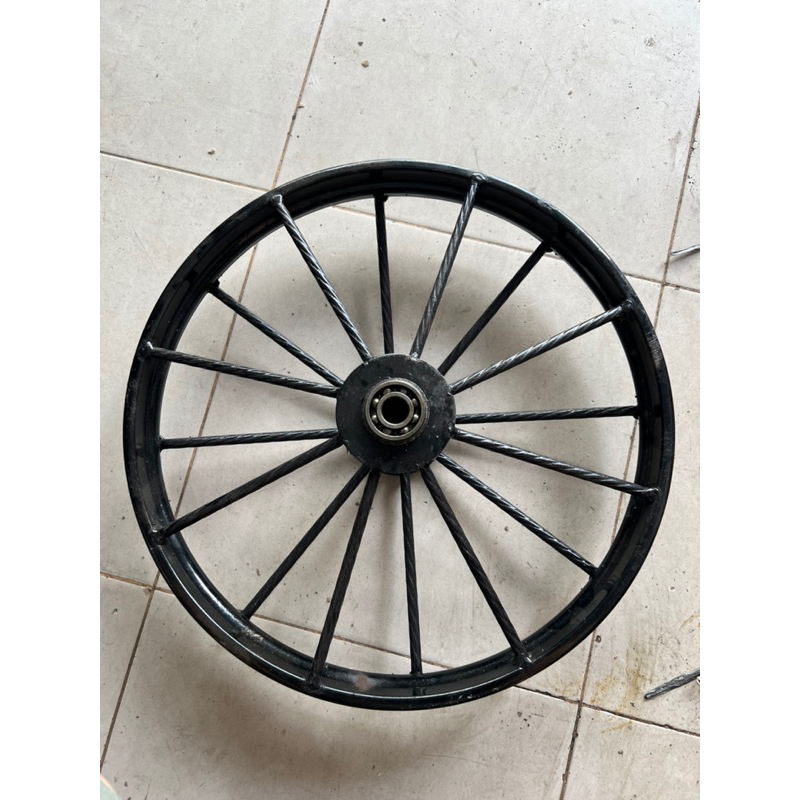 Jual VELG BECAK BARANG/PENUMPANG-LINGKAR 17” LENGKAP DENGAN BEARING ...