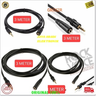 Jual G475 KABEL AUX 3.5 3,5 MM 5 METER EXTENSION JACK HP JEK AUDIO SUARA SOUND SISTEM SAMBUNGAN ...