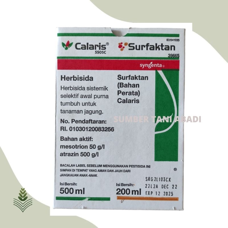 Jual CALARIS 550 SC - HERBISIDA- ISI 500ML + 200ML - PT SYNGENTA ...