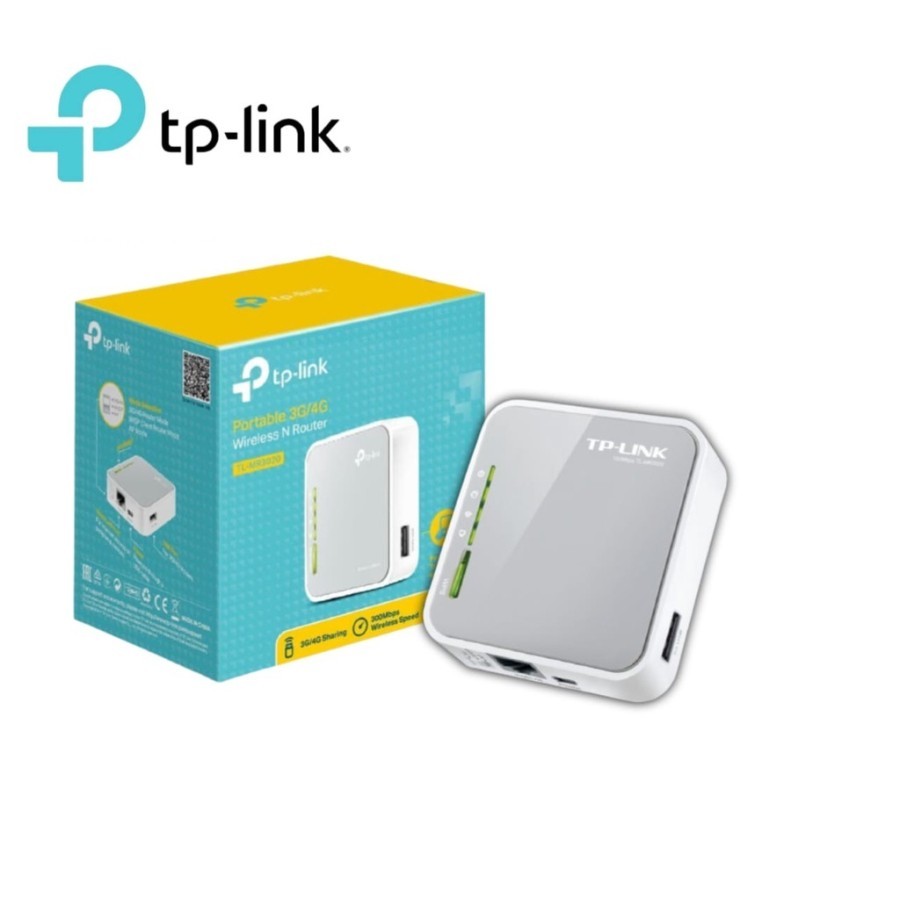 Jual TP-LINK TL-MR3020 | Portable 3G/4G Wireless N Router (MC) | Shopee ...