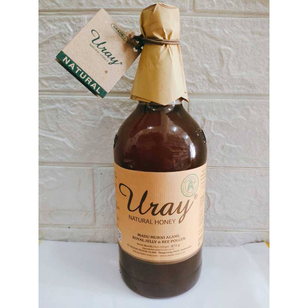 Jual Madu Uray 875 gram (Madu Lebah Hutan / 100% Raw Natural Honey ...