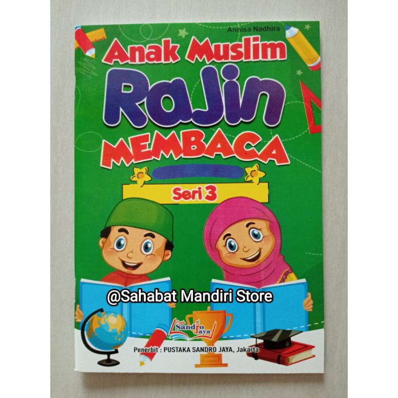 Jual Buku Anak Muslim Rajin Membaca Seri 3 | Shopee Indonesia